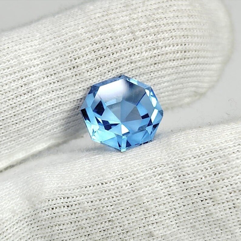 AAA Tanzanite Octagon Shape 12x12mm Fantasy Cut Loose Gemstone 6.50ct ...