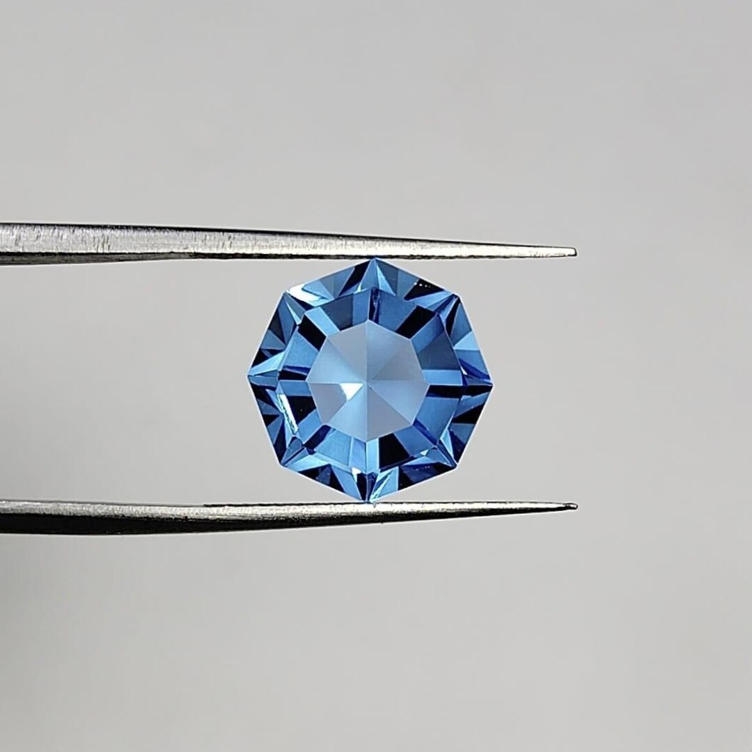 AAA Tanzanite Octagon Shape 12x12mm Fantasy Cut Loose Gemstone 6.50ct ...