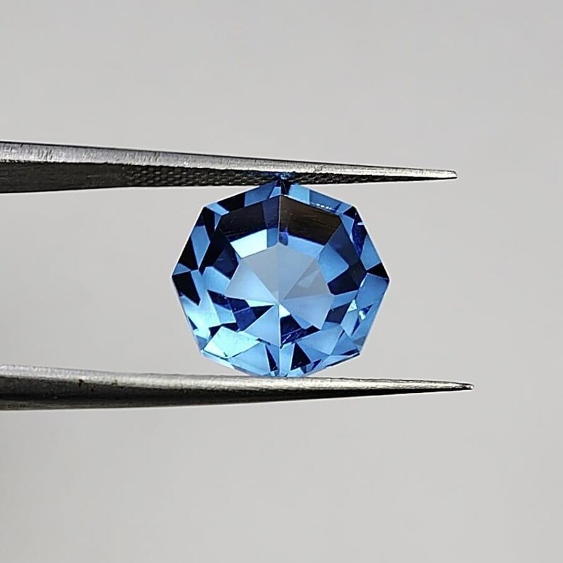 AAA Tanzanite Octagon Shape 12x12mm Fantasy Cut Loose Gemstone 6.50ct ...