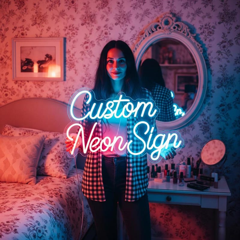 Neon Name Sign - Etsy