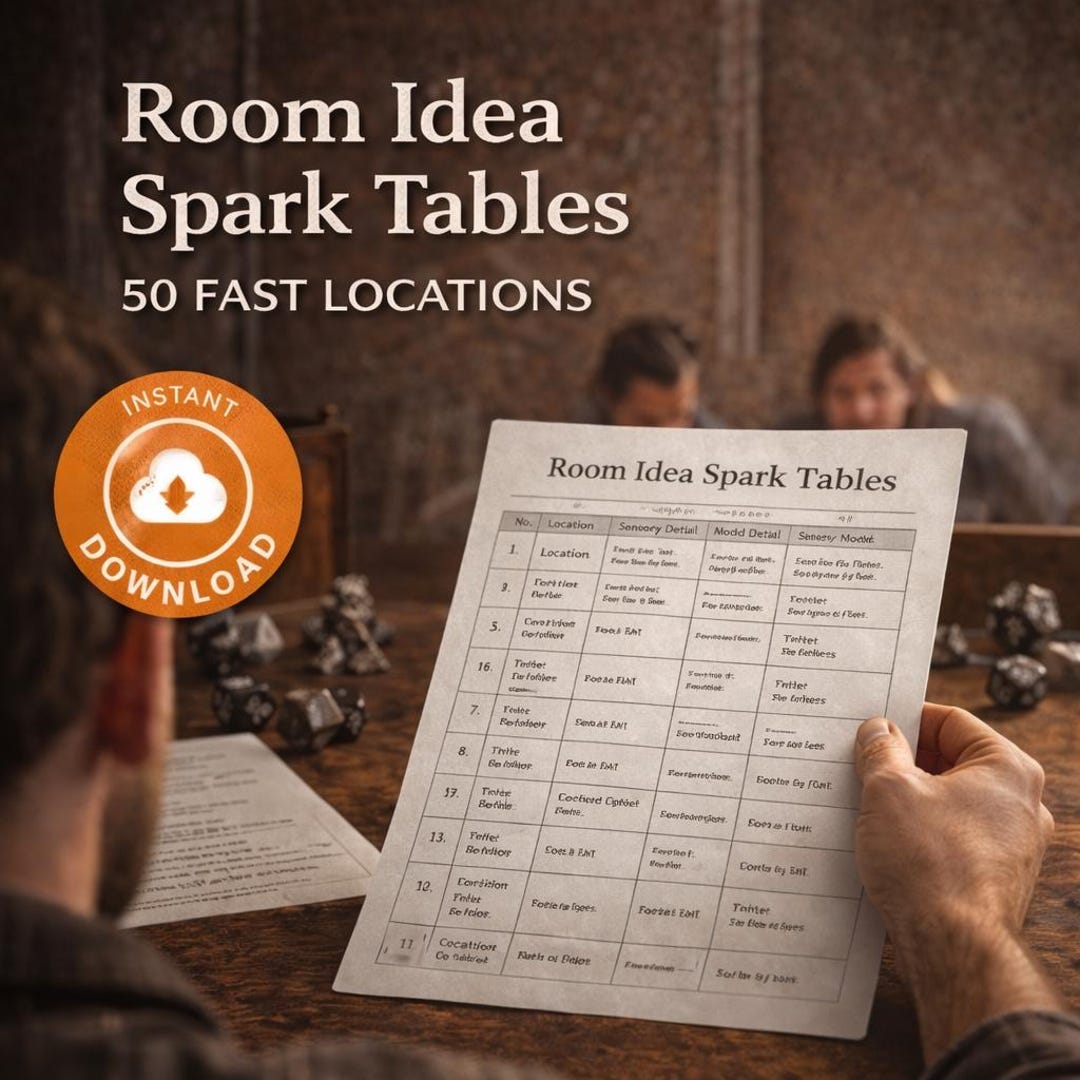 50 Fantasy Dungeon Locations Printable, Scene Starters for 5e ...