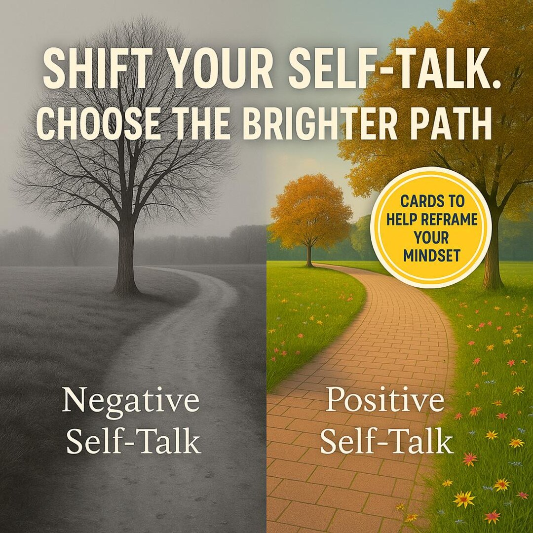 Affirmation Cards Printable: Brighter Path Mindset Reframe (PDF + PNG ...