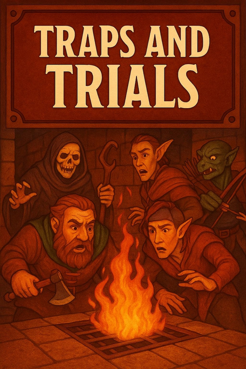 Dnd Dungeon Puzzles, Traps, Riddles, 5e Game Master Resources ...