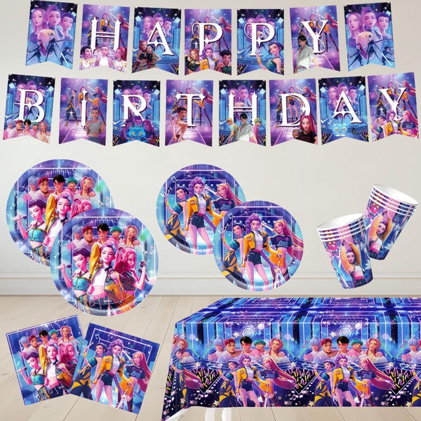 Kpop Demon Hunters Balloons - Etsy UK