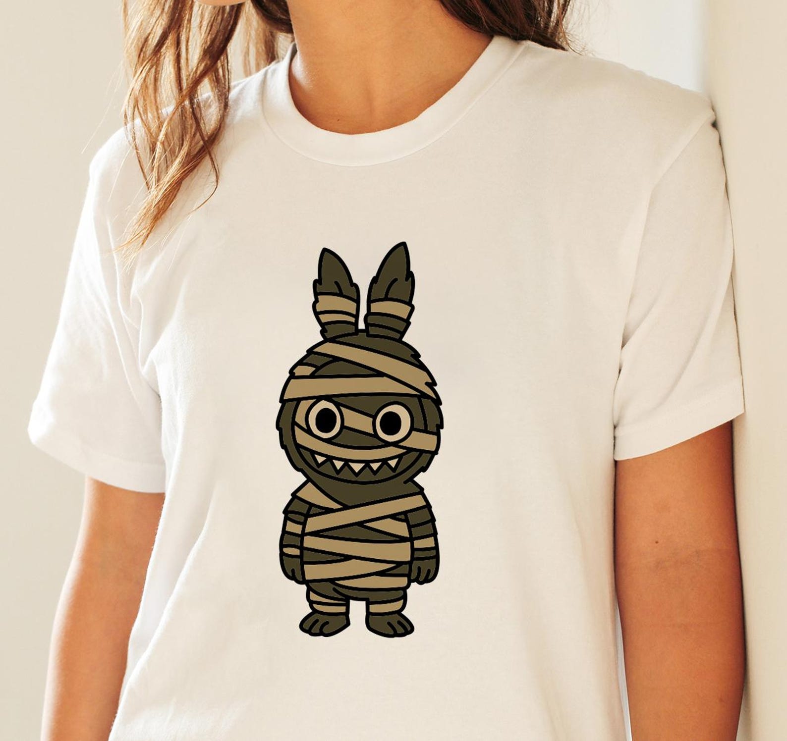 12 Horror Labubu Design SVG Bundle, Kawaii Halloween Monsters Clipart ...