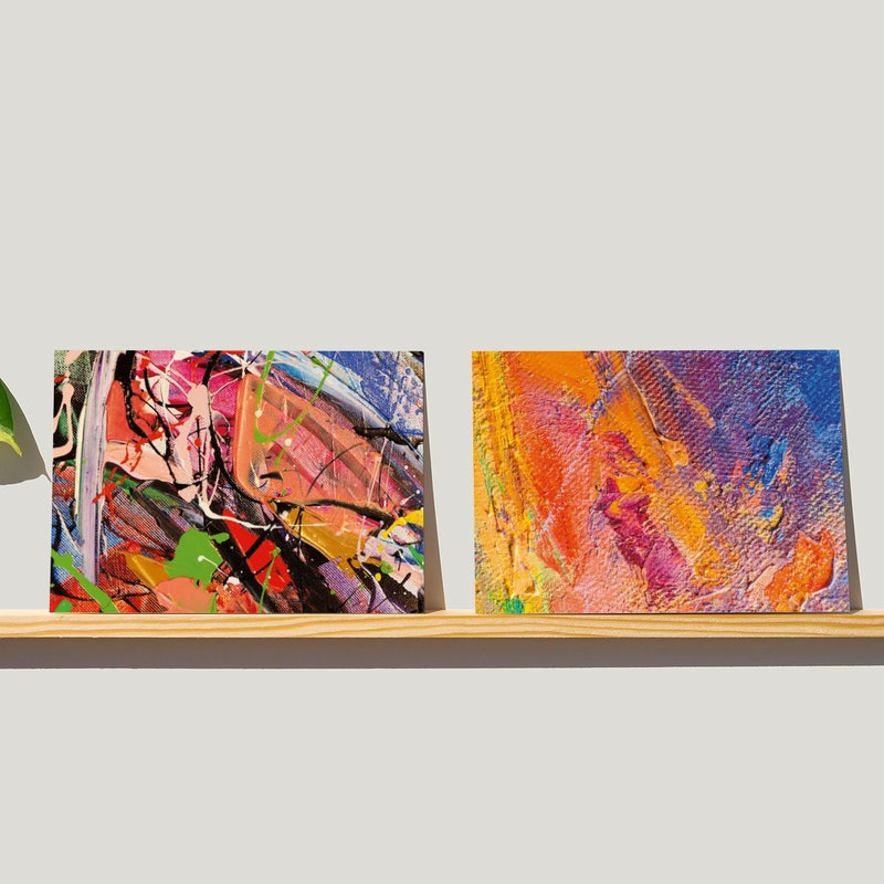 Abstract Greeting Cards - Etsy