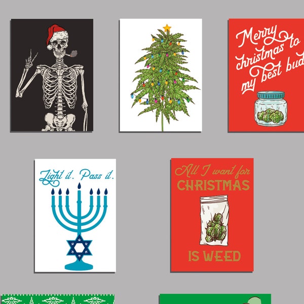 Cannabis Christmas - Etsy