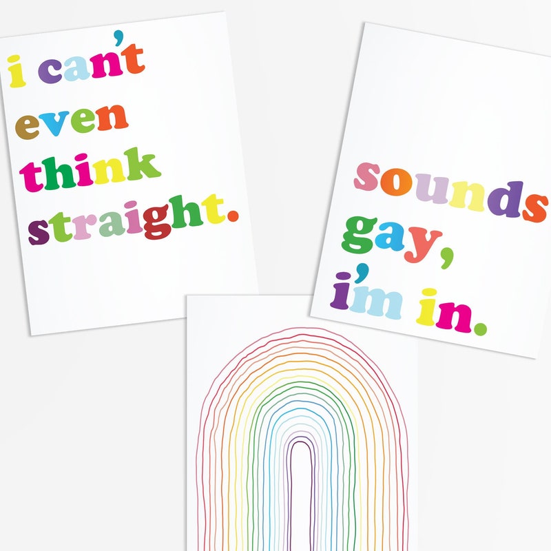 Gay Pride Poster - Etsy