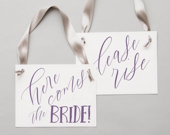 Please Rise Wedding Sign - Etsy
