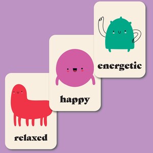 Emotion Cards for Kids - Educational Cards for Learning and Discussing ...