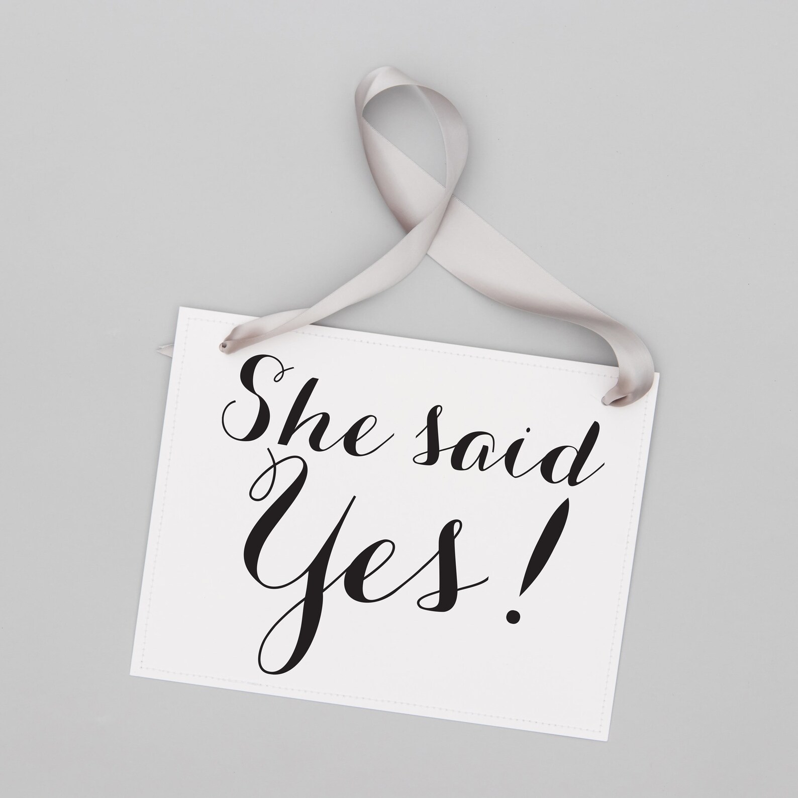 Personalized Proposal Sign Will You Marry Me / She Said Yes - Etsy