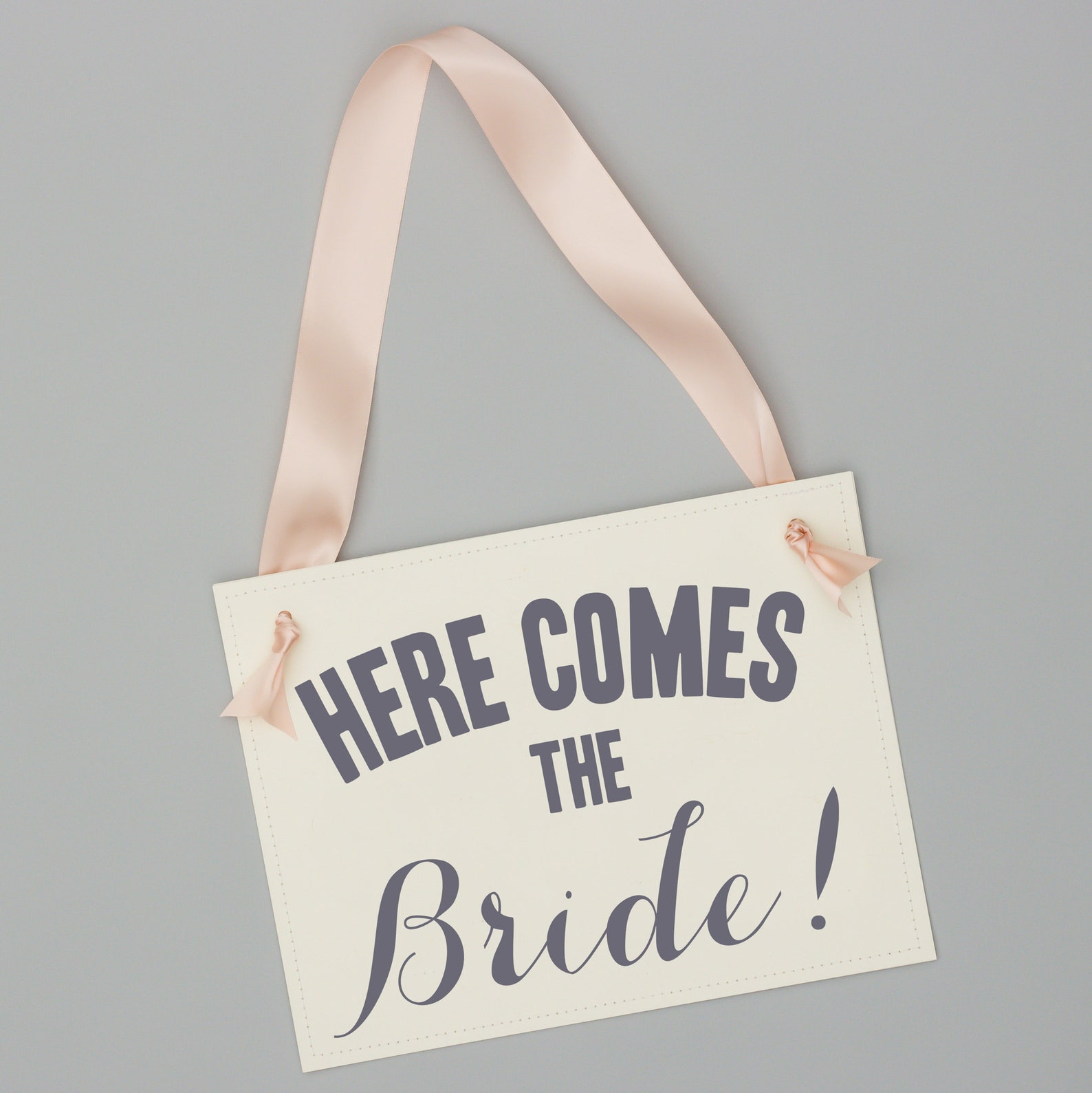 Set of 3 Wedding Signs 3 Flower Girls Ring Bearer Signs Here | Etsy