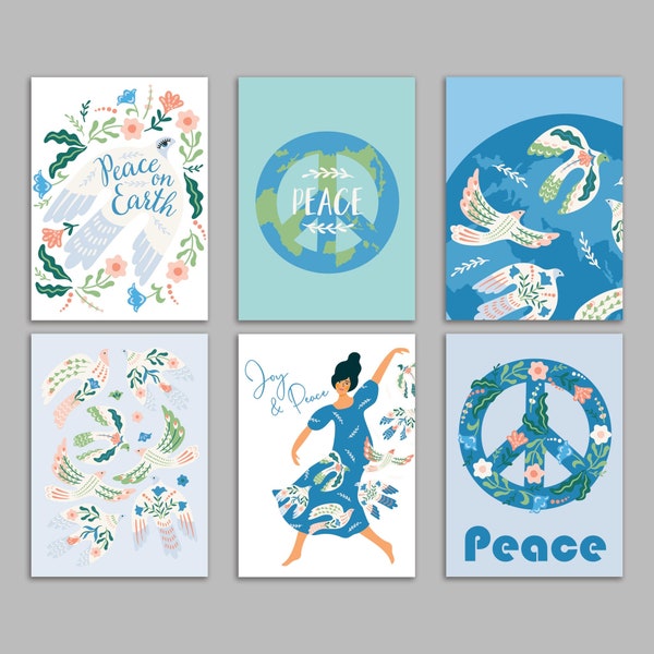 World Peace Cards - Etsy