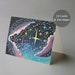 24-pack Galaxy Greeting Cards, Cosmic Starry Night Note Cards ...