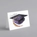 24 Congratulations Cards Graduate Watercolor Purple Black Grad Cap High ...