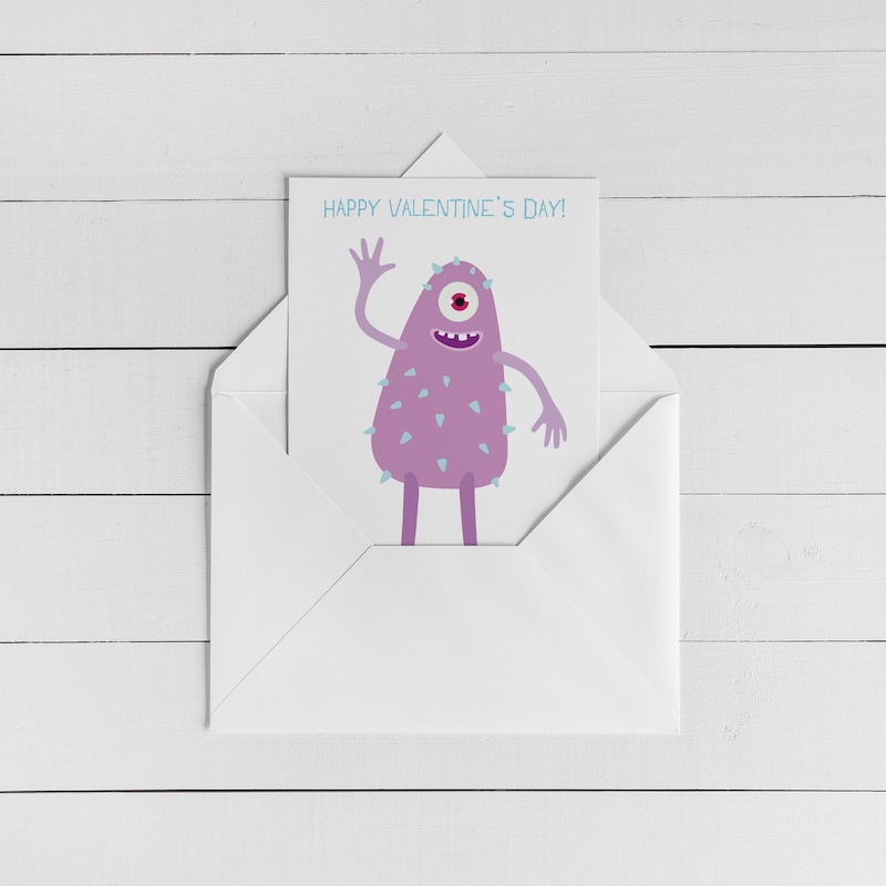 Mini Valentine Cards - Etsy