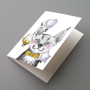 Woodland Creature Blank Greeting Cards - Thank You Cards 24 Folded ...