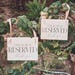 Reserved Row Wedding Signs, Package of 2, "this Row is Reserved Thank ...