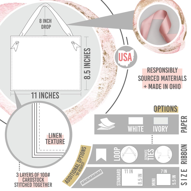 2 Reserved Row Signs - Formal Wedding Ceremony Seat Signage RR23C ...