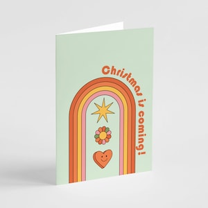 24 Uplifting Boho Christmas Cards in 12 Colorful Holiday Illustrations ...