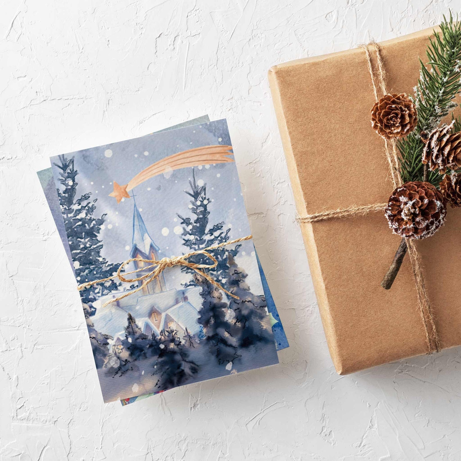 24 Traditional Religious Christmas Cards Pack + Envelopes RR2 6926 - Etsy