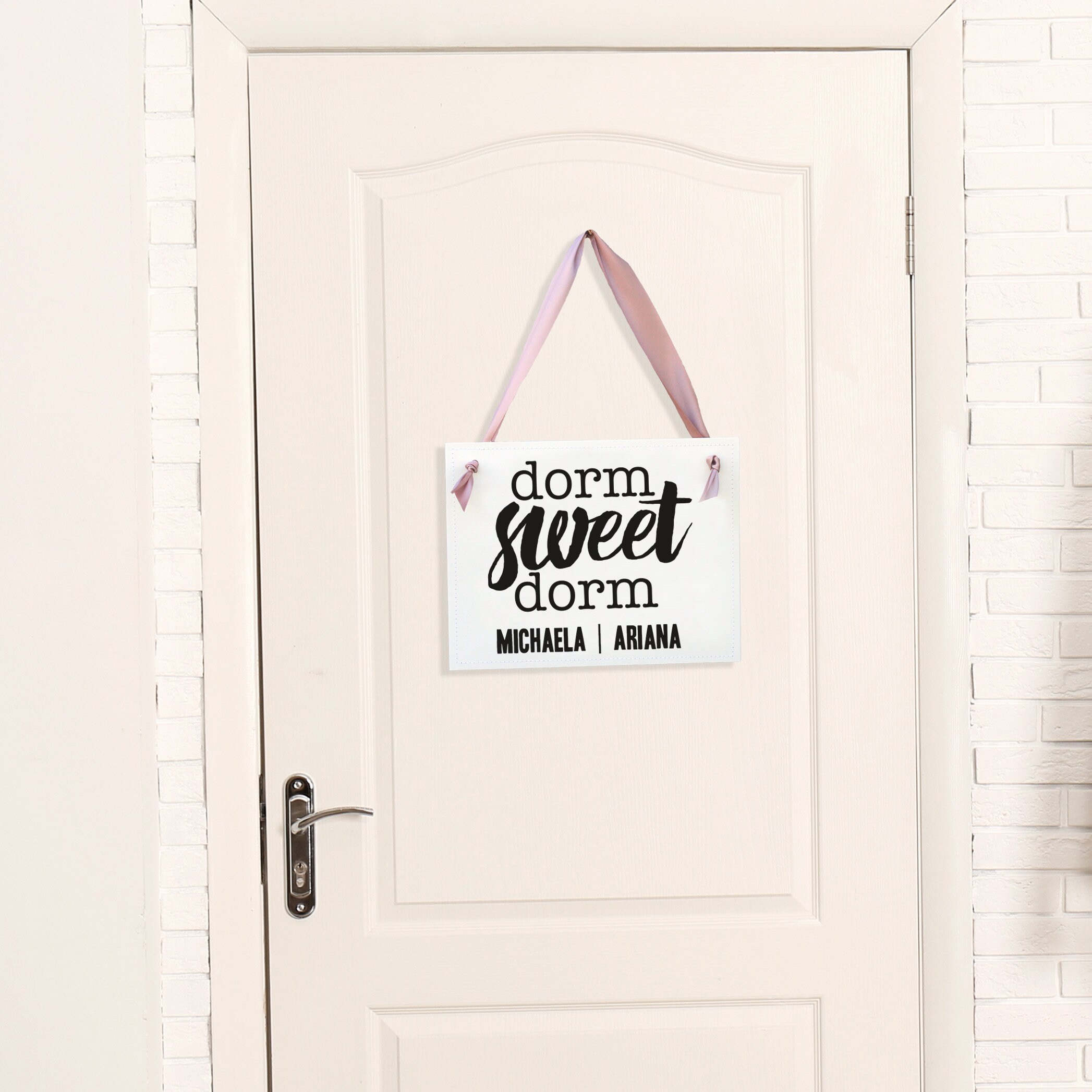Customizable College Dorm Room Banner - Choose Ink & Ribbon, Add ...