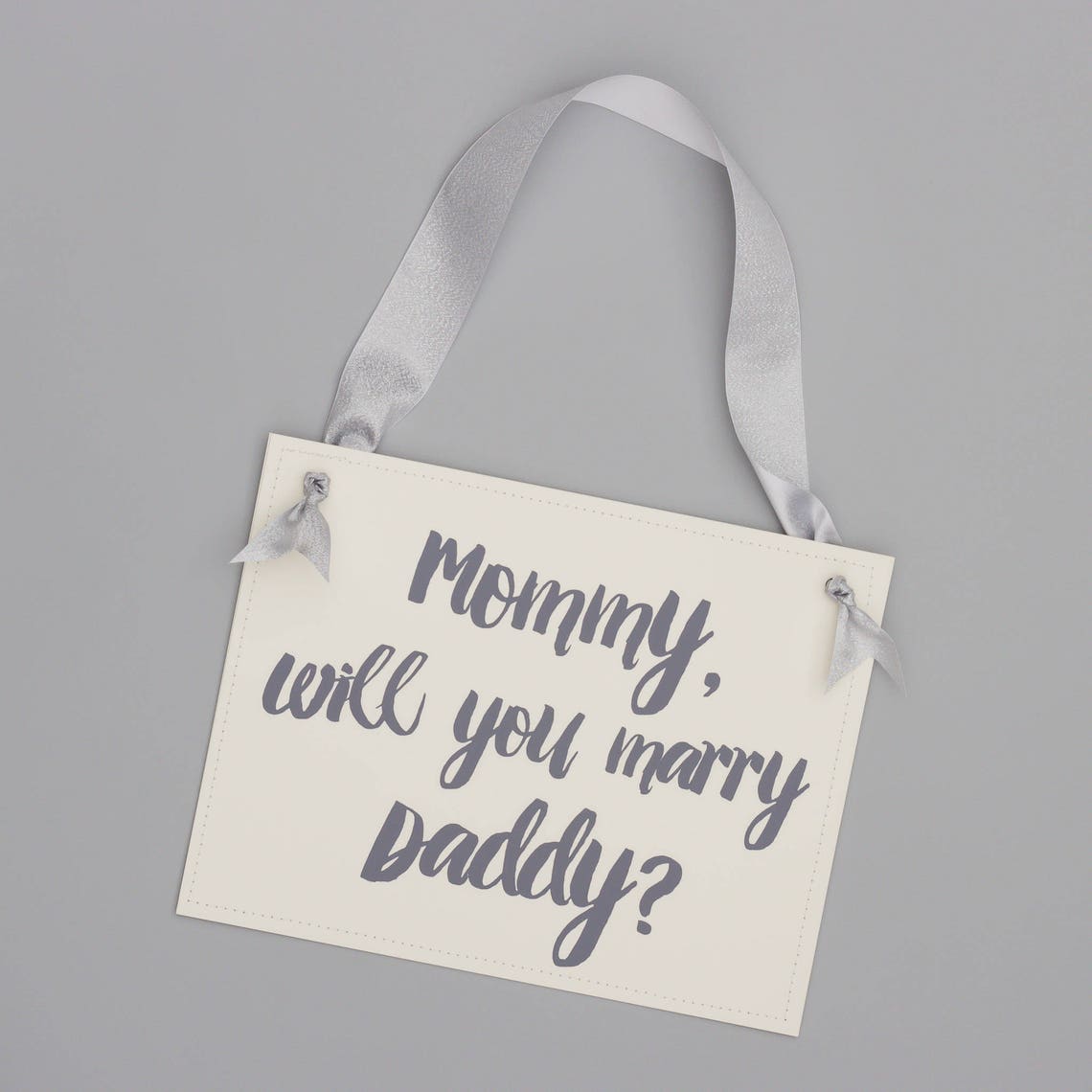 Proposal Sign for Dog Mommy Will You Marry Daddy? Engagement Banner for ...
