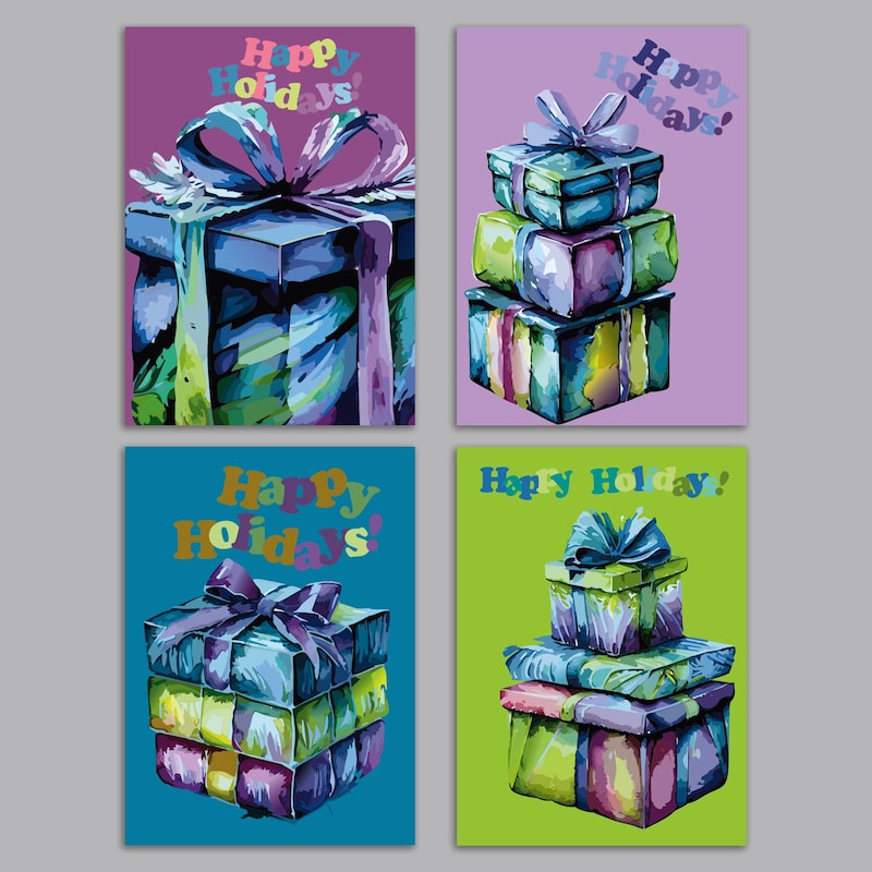 Jewel Tone Blank Cards - Etsy