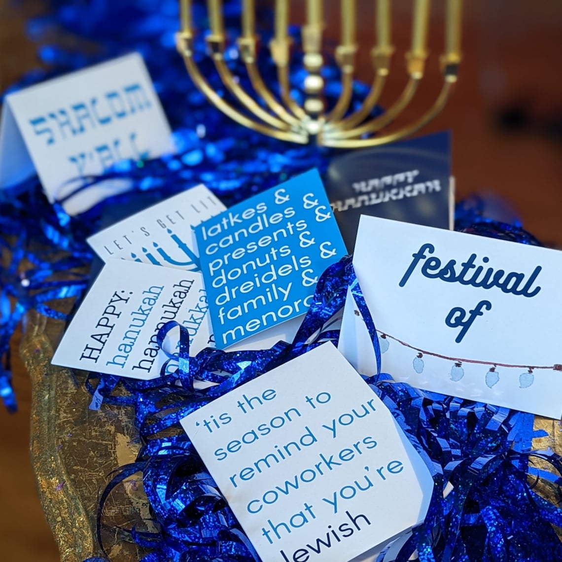 Bulk Pack Funny Hanukkah Cards 24 Blank Jewish Holiday Cards - Etsy