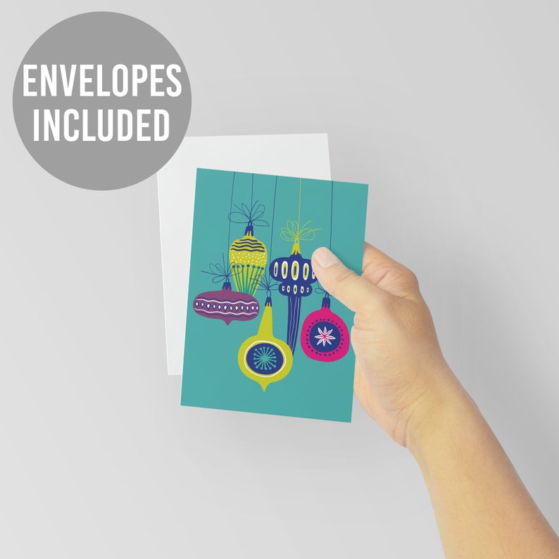 24 Retro Colorful Multicultural Christmas Card W/ Envelopes - Etsy