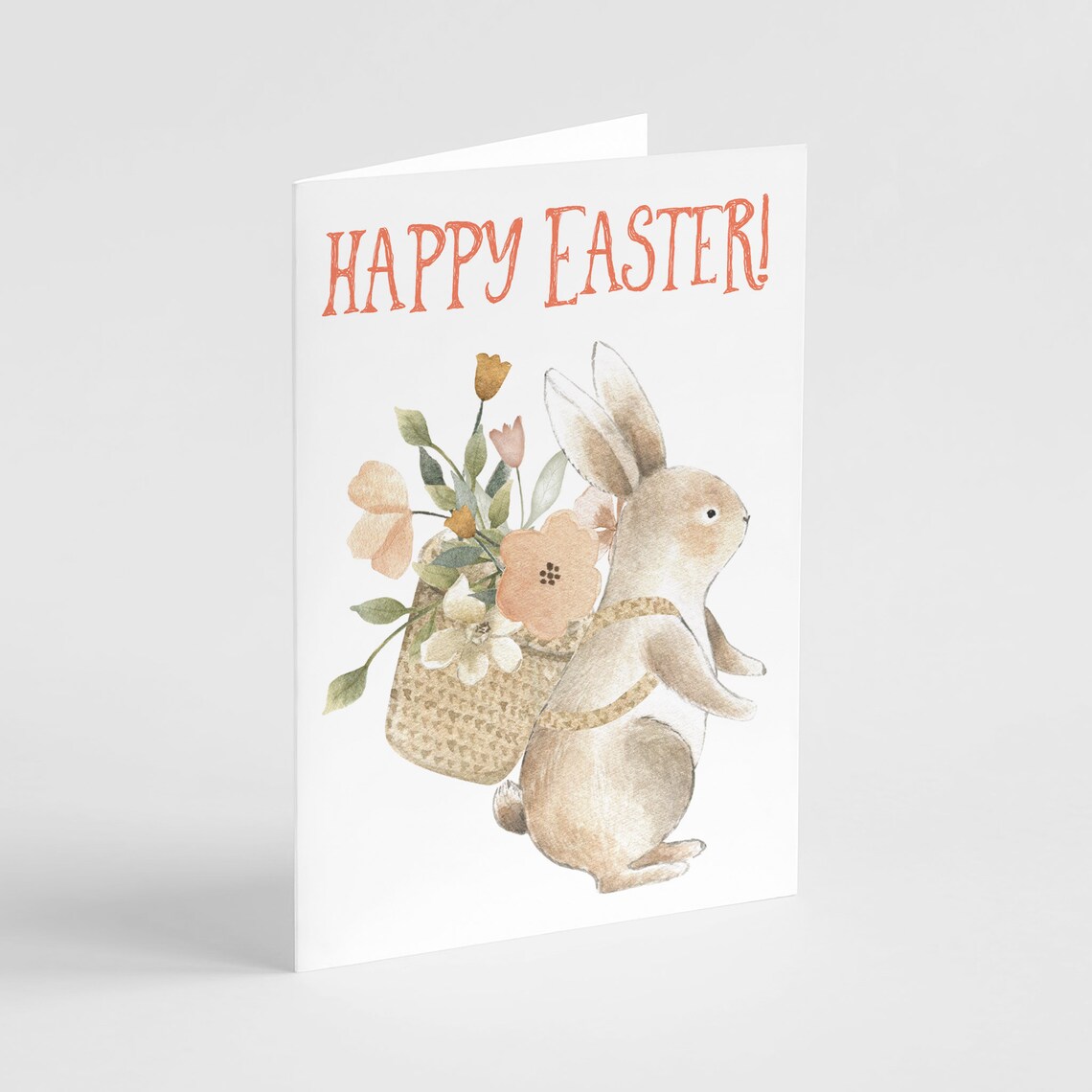 27 Mini Happy Easter Bunny Greeting Cards - Boxed Set of 24 Blank ...