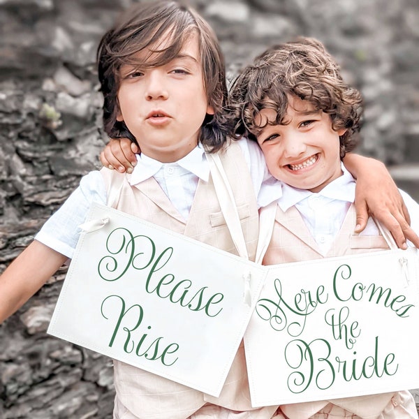 Ring Bearer Sign - Etsy
