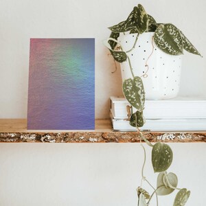 24-pack Iridescent Dreams Greeting Cards, Holographic-inspired Printed ...