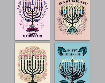 Hanukkah Cards - Etsy