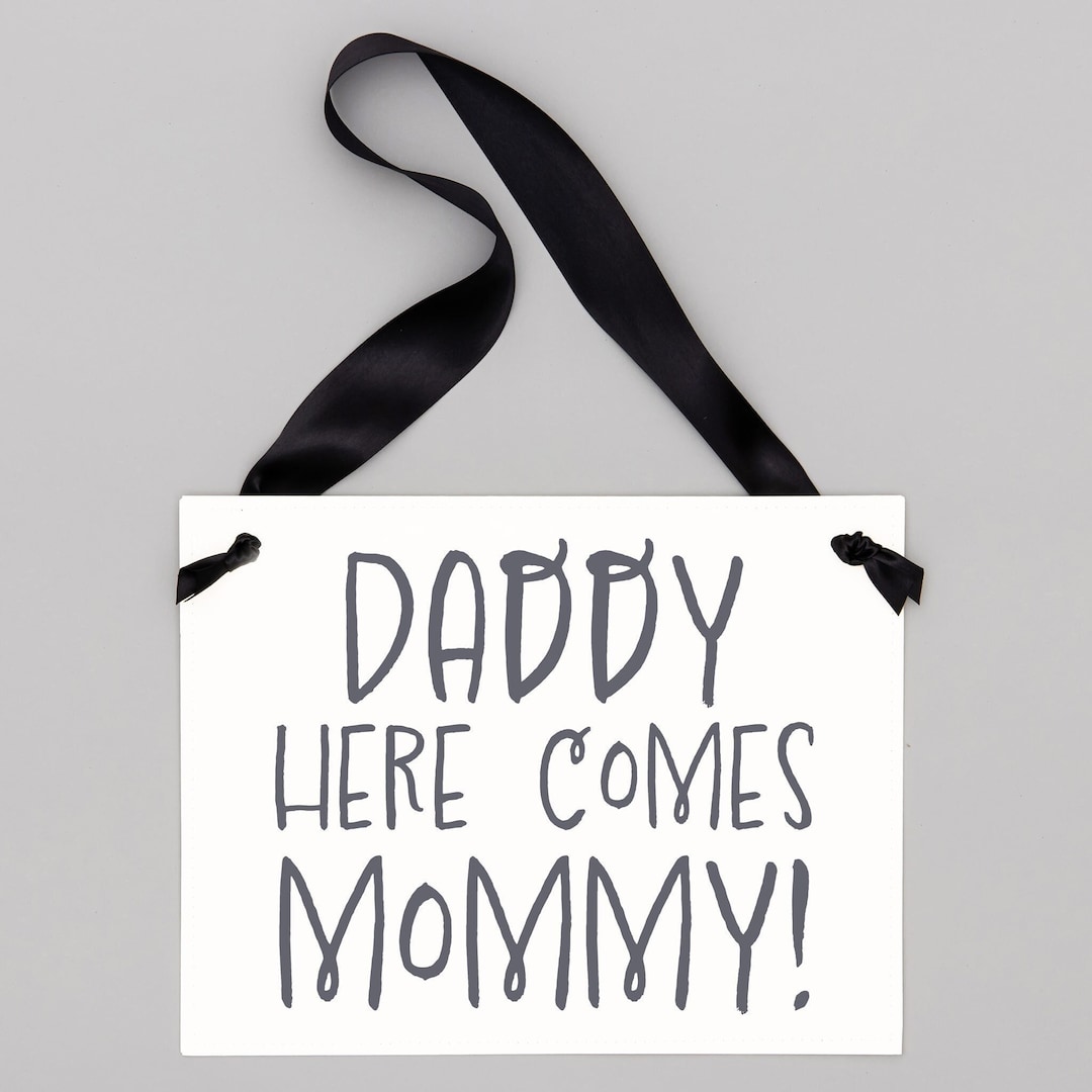 Ring Bearer Wedding Sign for Parents Getting Married, Kids Walk Down ...