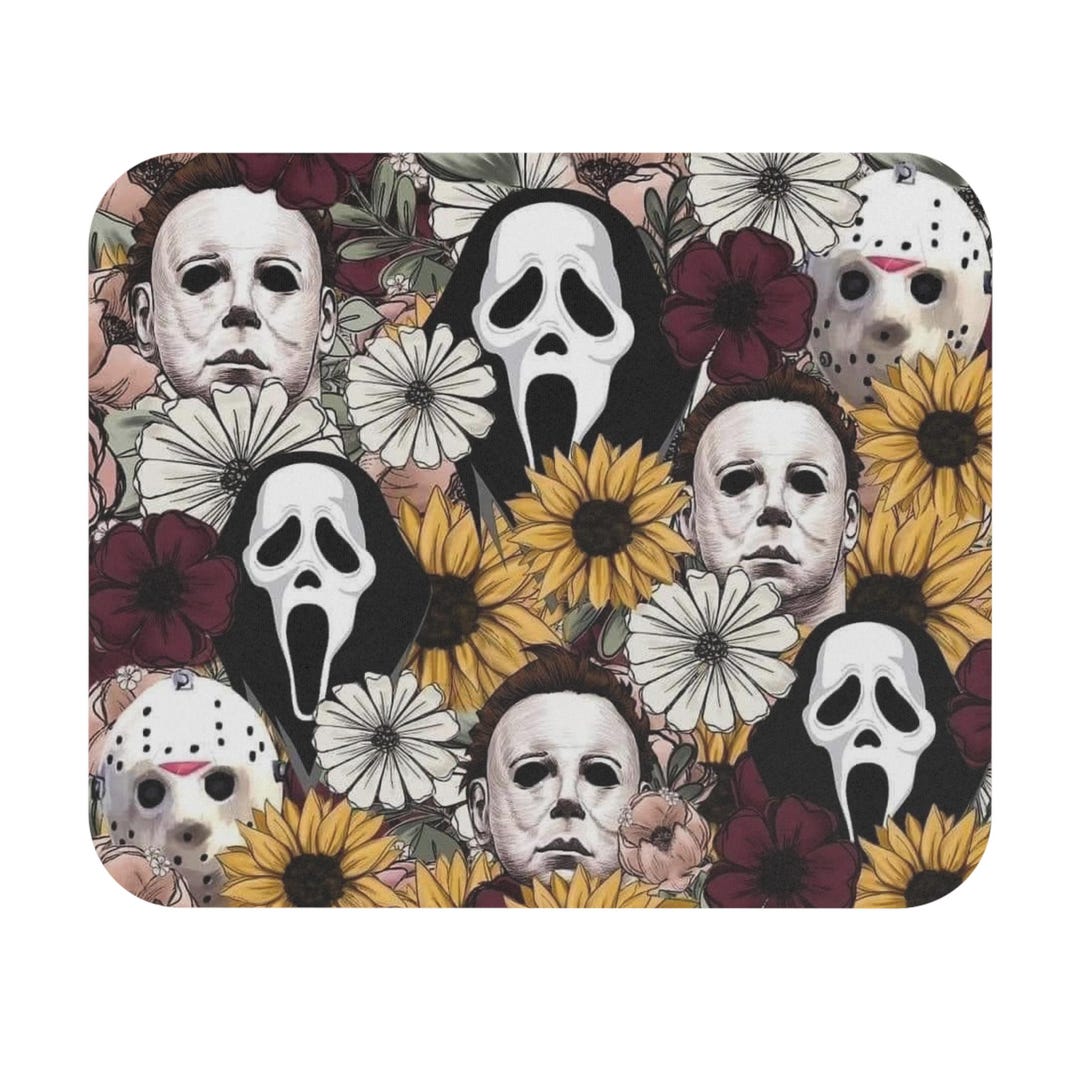 Floral Horror Mouse Pad - Etsy