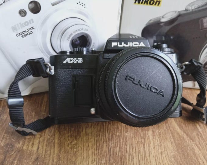 Fujica AX-3 35mm Film Camera W/ 50mm F1.9 - Tested - Etsy