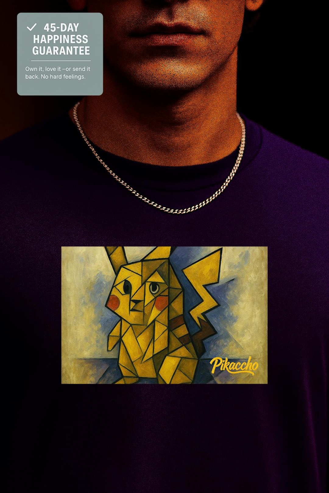 Pikaccho Picasso & Pikachu Inspired Pikachu Shirt, Pokemon Gift, Buy 1 ...