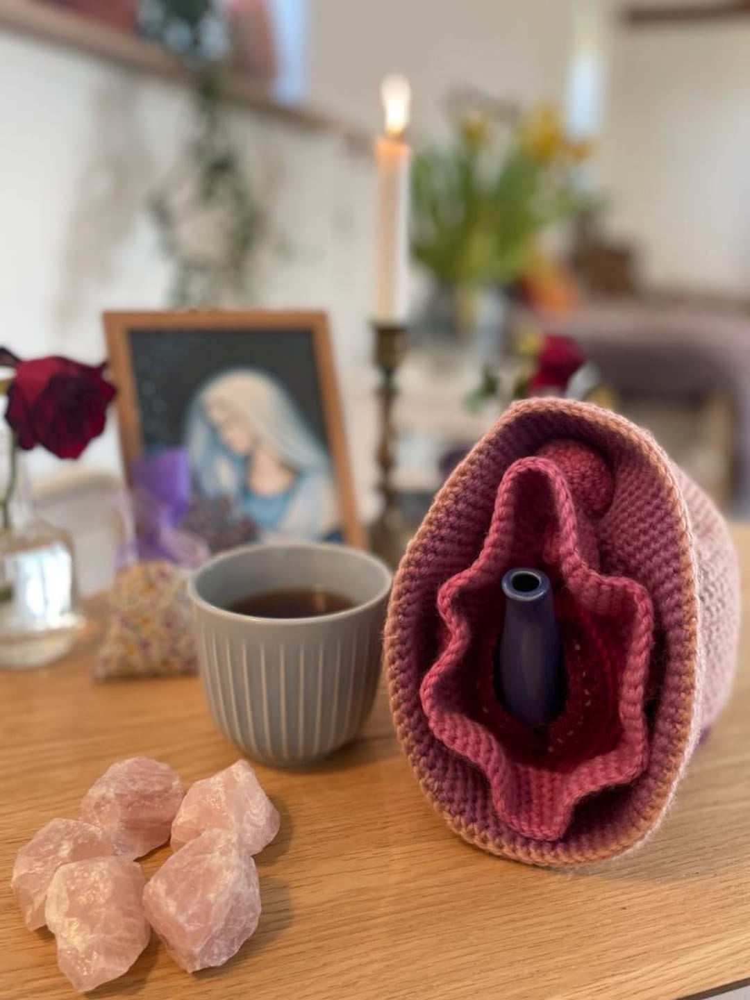 Yoni Tea Cozy, Sacred Craft, Ritual, Energy, Soul, Intention, Handmade ...