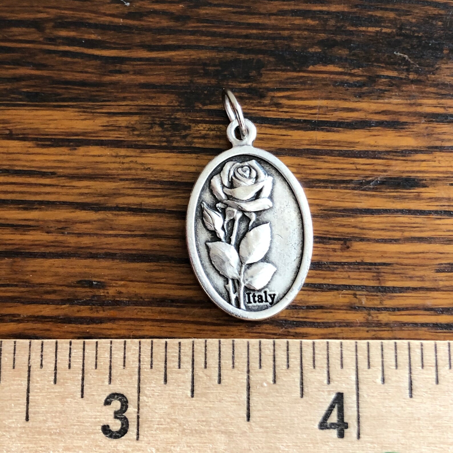 St Rita & Rose Medal Catholic Patron Saint of Lost Causes - Etsy