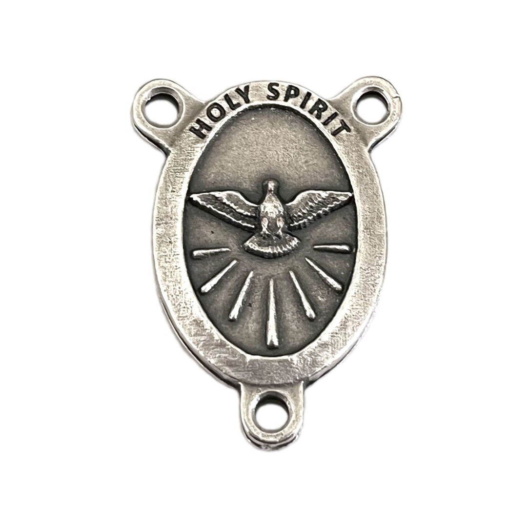 Holy Spirit Dove Centerpiece Connector Rosary Making Parts 1-1/16" - Etsy