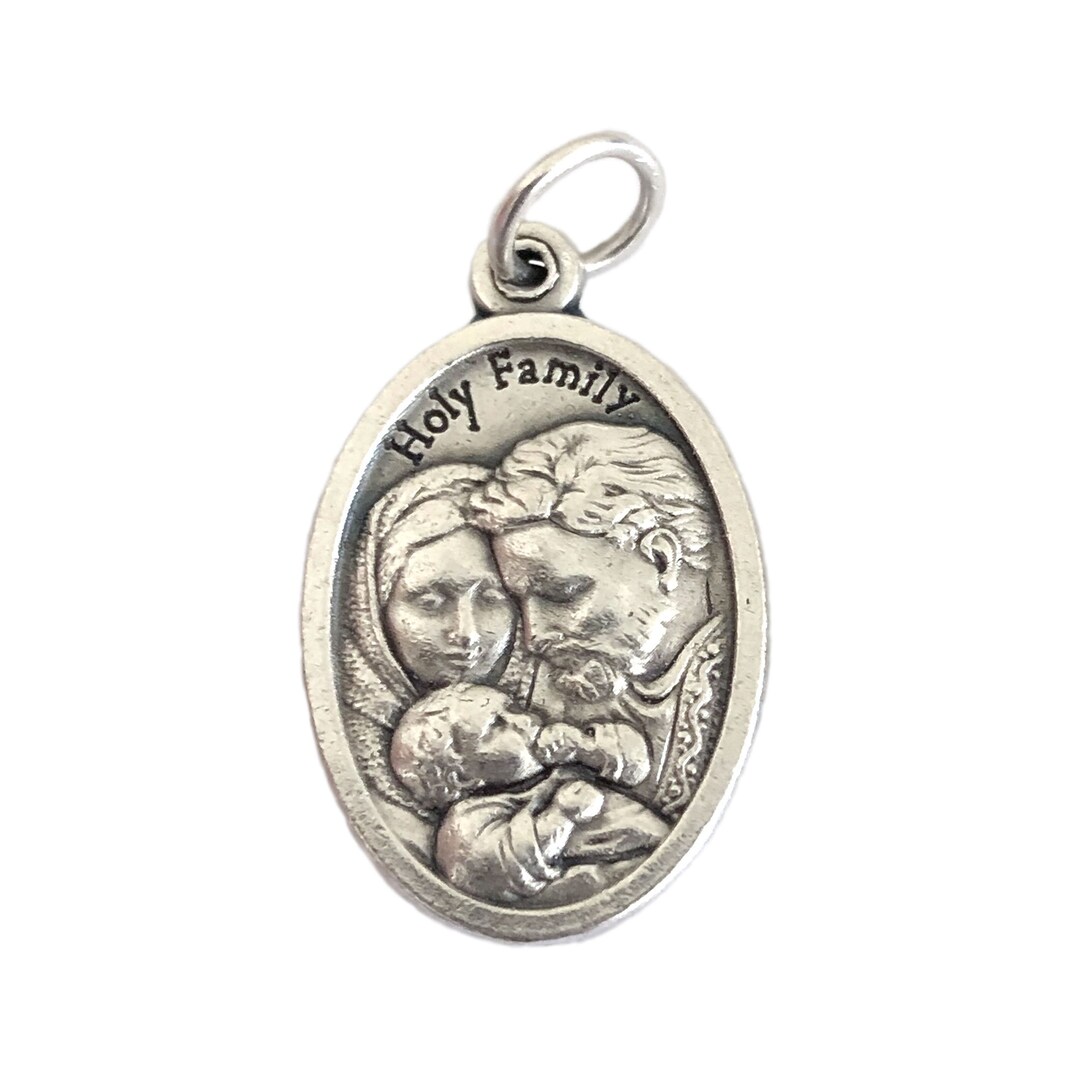 Holy Family & Trinity Pendant Medal Catholic Gifts 1" - Etsy
