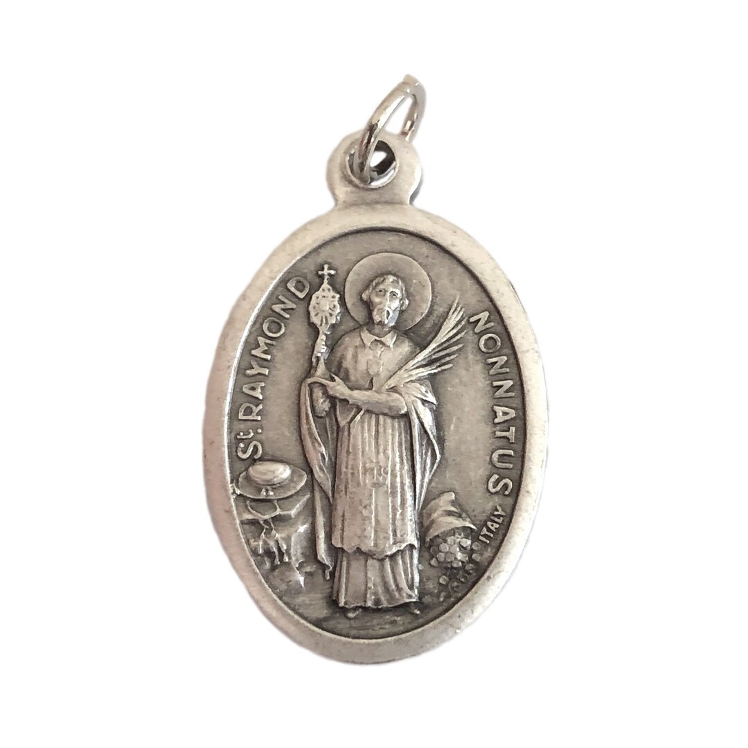 Saint Raymond Medals Catholic Patron of Babies, Childbirth - Etsy