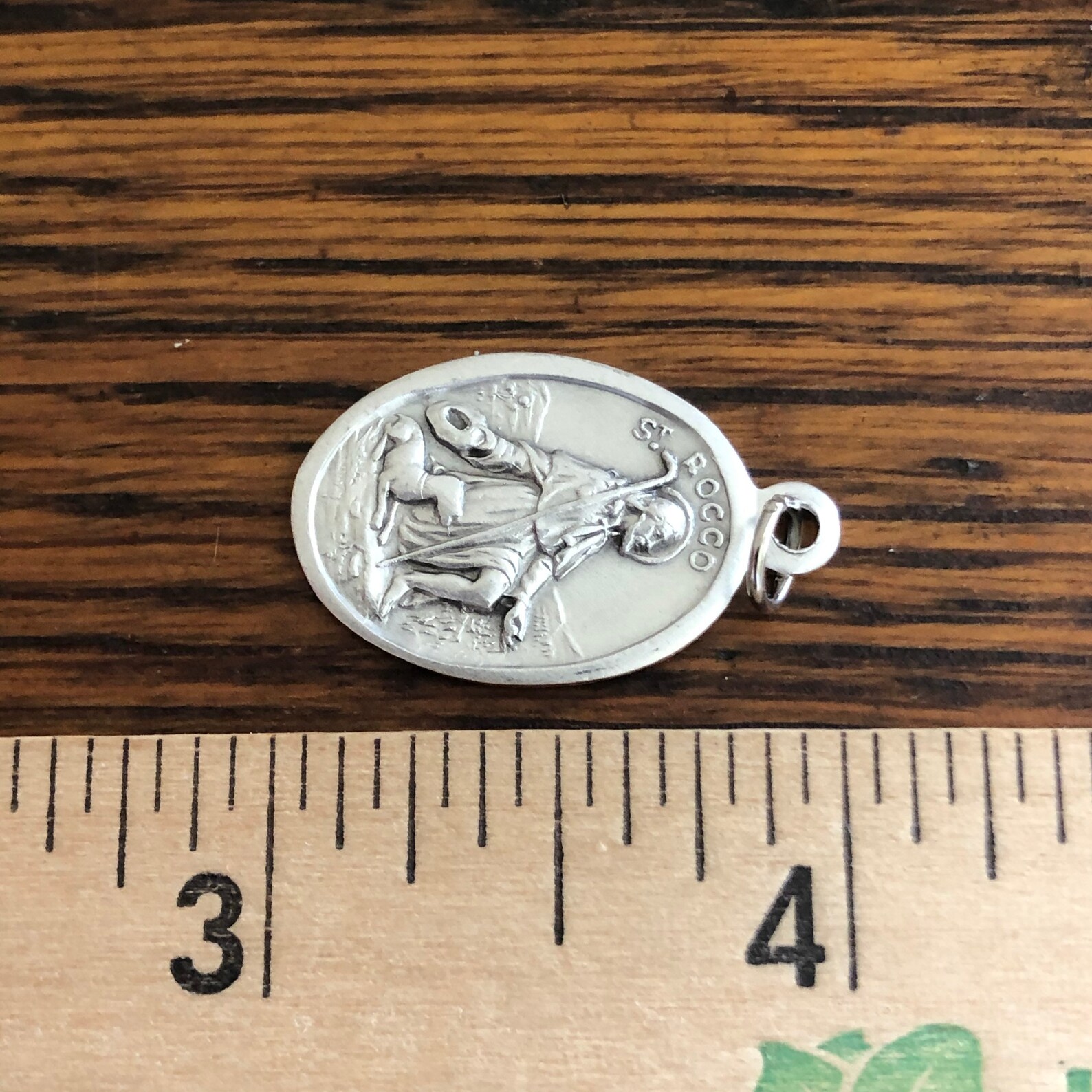 St Rocco Medals Catholic Patron Saint of Dogs, Surgeons & Bachelors - Etsy