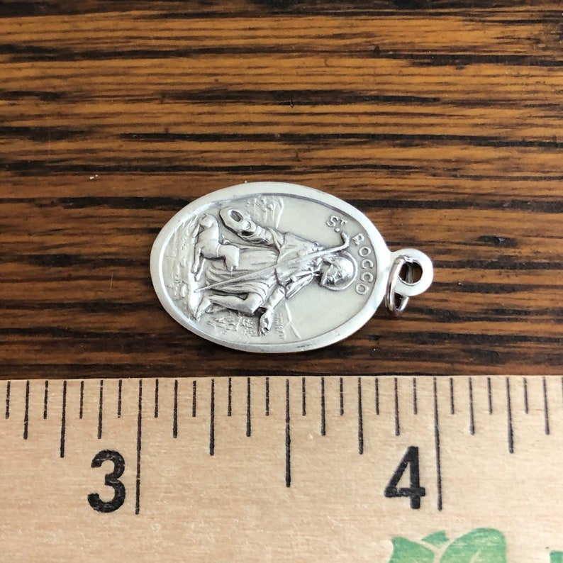 St Rocco Medals Catholic Patron Saint of Dogs & Bachelors | Etsy