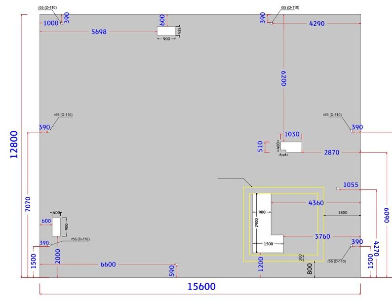 Custom Architectural Floor Plan | Printable Home Blueprint | Digital ...