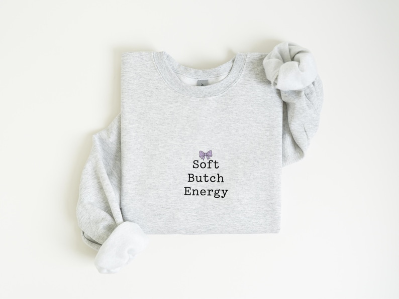 Sapphic Soft Butch Energy Sweatshirt WLW LGBTQIA Femme Butch Femmes ...
