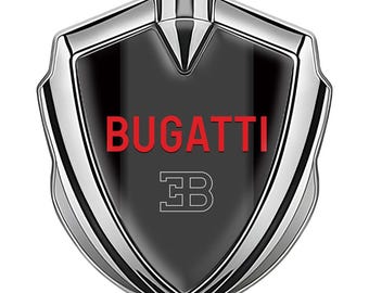 Bugatti Metal Emblems/high Quality/handmade/domed Epoxy Sticker in a ...