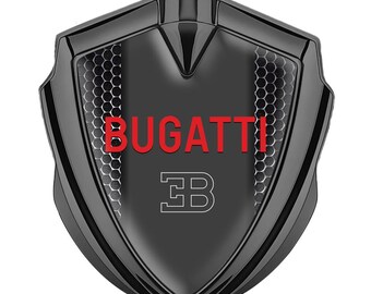 Bugatti Metal Emblems/high Quality/handmade/domed Epoxy Sticker in a ...