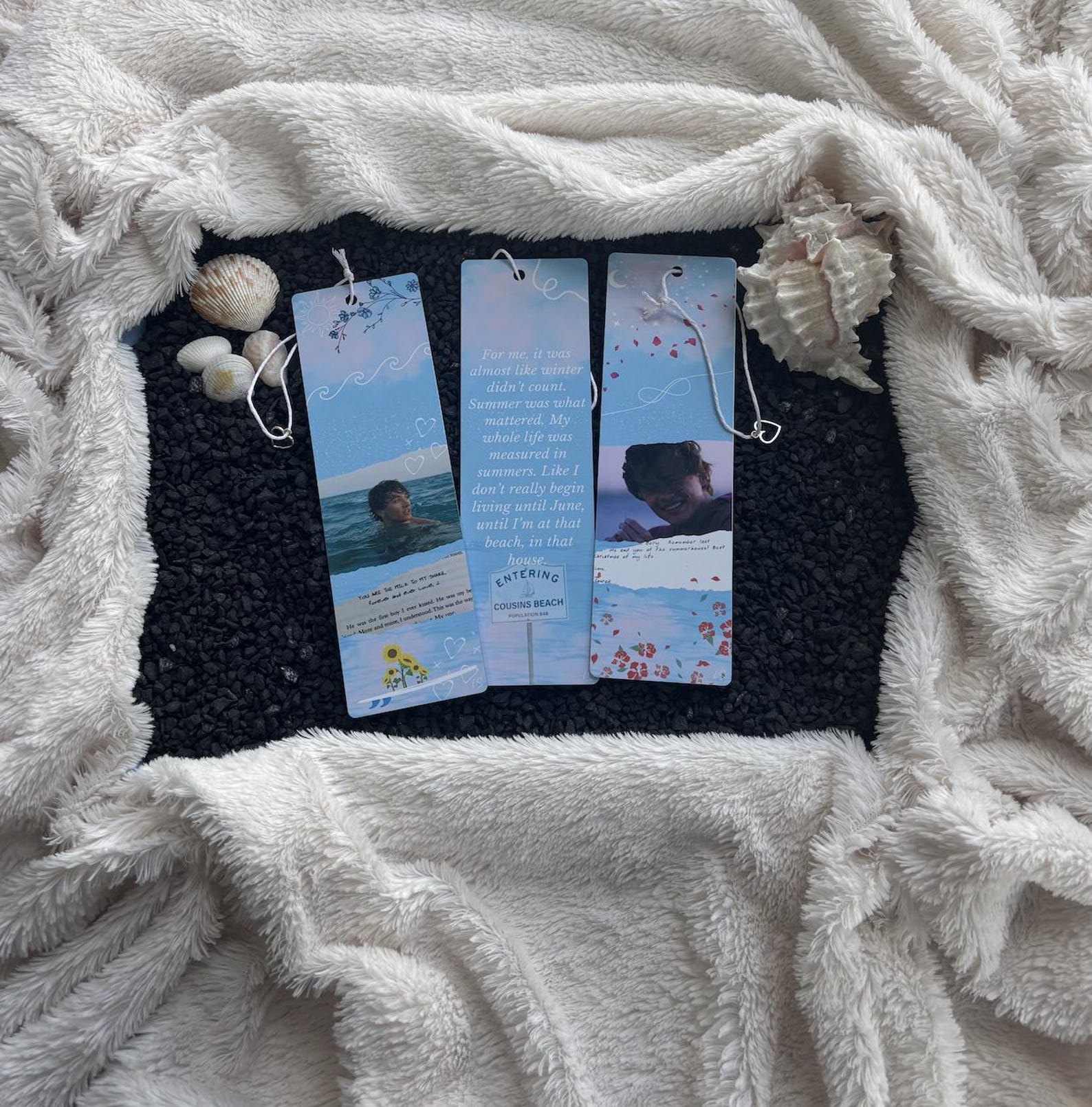 The Summer I Turned Pretty Double Sided Aluminum Custom Art Bookmarks ...